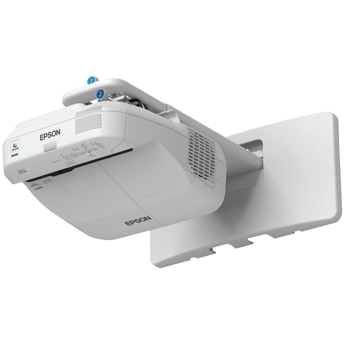 Wall Mount For Epson Projector Screen 12" Universal Projector Screen