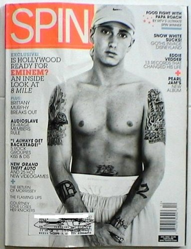 SPIN DECEMBER 2002 Eminem cover feature: Sia Michel: Amazon.com: Books