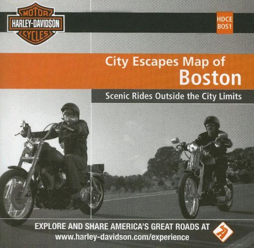 Mad Maps Adventure America Boston Ma Harley Davidson City Escapes: Mad ...
