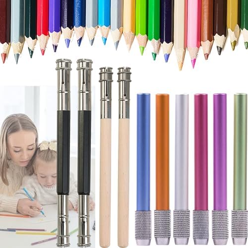 XUBX 10 Pezzi Estensori per Matite, Estensori per matita, Matita ...