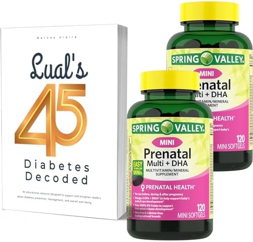 Amazon.com: LUAL 45 Diabetes Decoded Bundle with | Spring Valley Mini ...