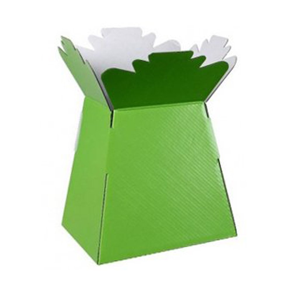 365 Floral and Craft Supplies Glossy Living Vase Flower Box Hand Tied ...