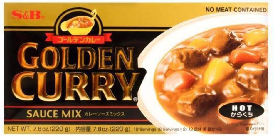 Golden Curry Karakuchi - S&B 220g | Amazon.com.br