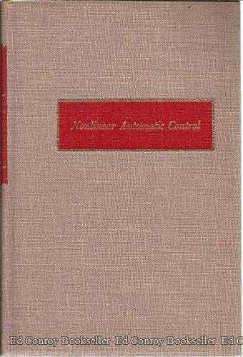 Nonlinear Automatic Control: Amazon.co.uk: Gibson, John Edward ...