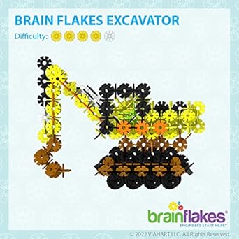 Brain Flakes® Printable Step-By-Step Excavator Instructions eBook ...