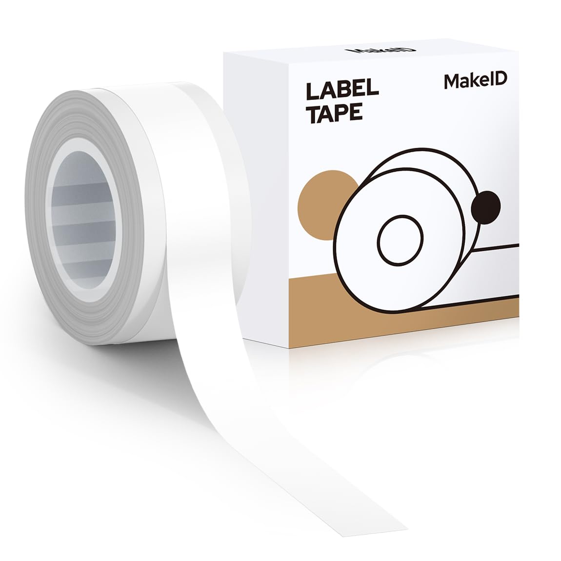 Snapklik.com : MakeID E1 Label Maker Tape Refills, 9mm X 4m
