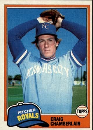 Amazon.com: 1981 Topps Baseball Card #274 Craig Chamberlain ...