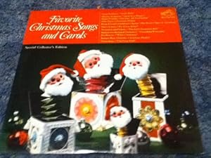 VARIOUS ARTISTS - Favorite Christmas Songs and Carols Vinyl Lp Record ...