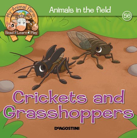 CRICKETS AND GRASSHOPPERS MY ANIMAL FARM 56: Amazon.co.uk: DEAGOSTINI ...