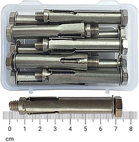 Jaset Innovations Stainless Steel Anchor Fastener – 304 Grade Rust ...