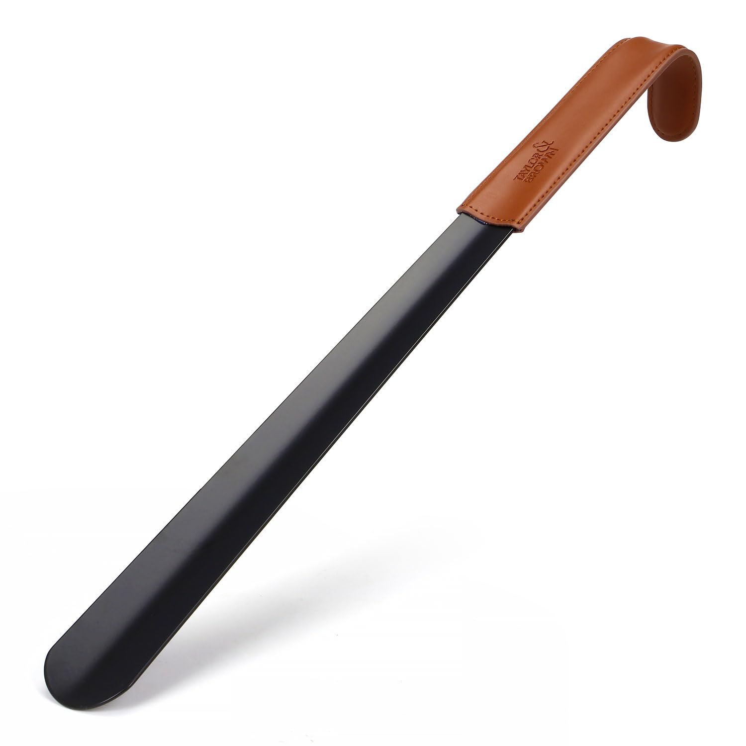 Taylor & Brown Shoe Horn Long Handled 42cm Metal Shoehorn for Men ...