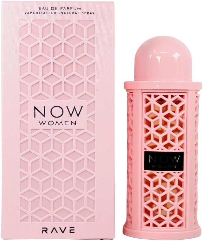 Amazon.com : Lattafa Rave Now White Eau de Parfum Spray for Unisex, 3.4 ...