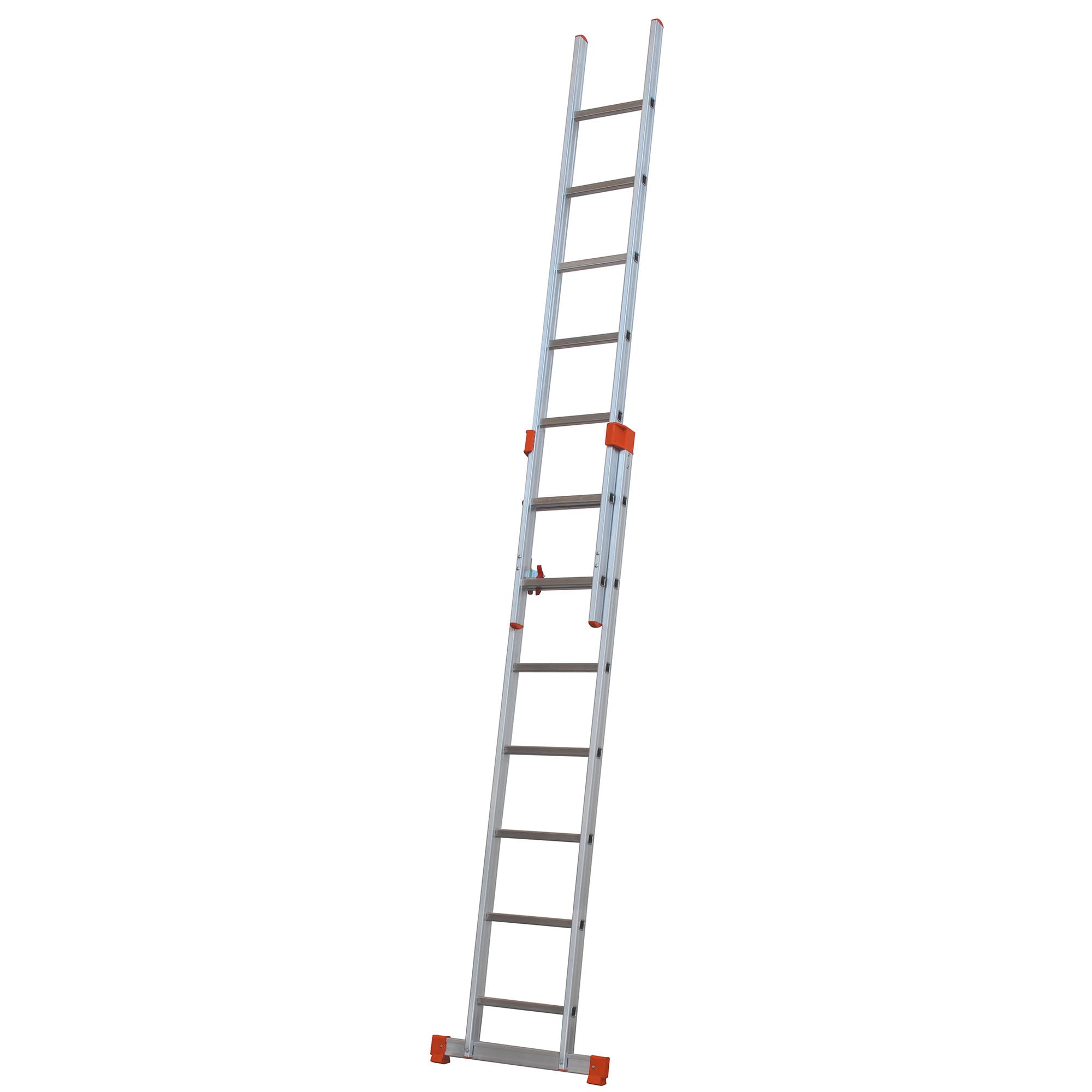 TB Davies 1102-000, Trade Double Extension Ladder, 2.4 Meter / 7.87 ...