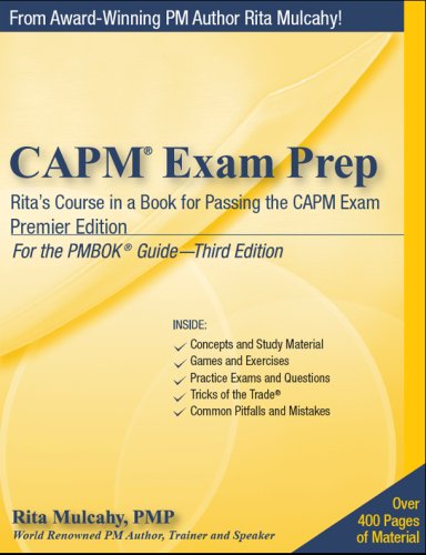 Amazon.com: CAPM Exam Prep, Premier Edition: Rita's Course in a Book ...