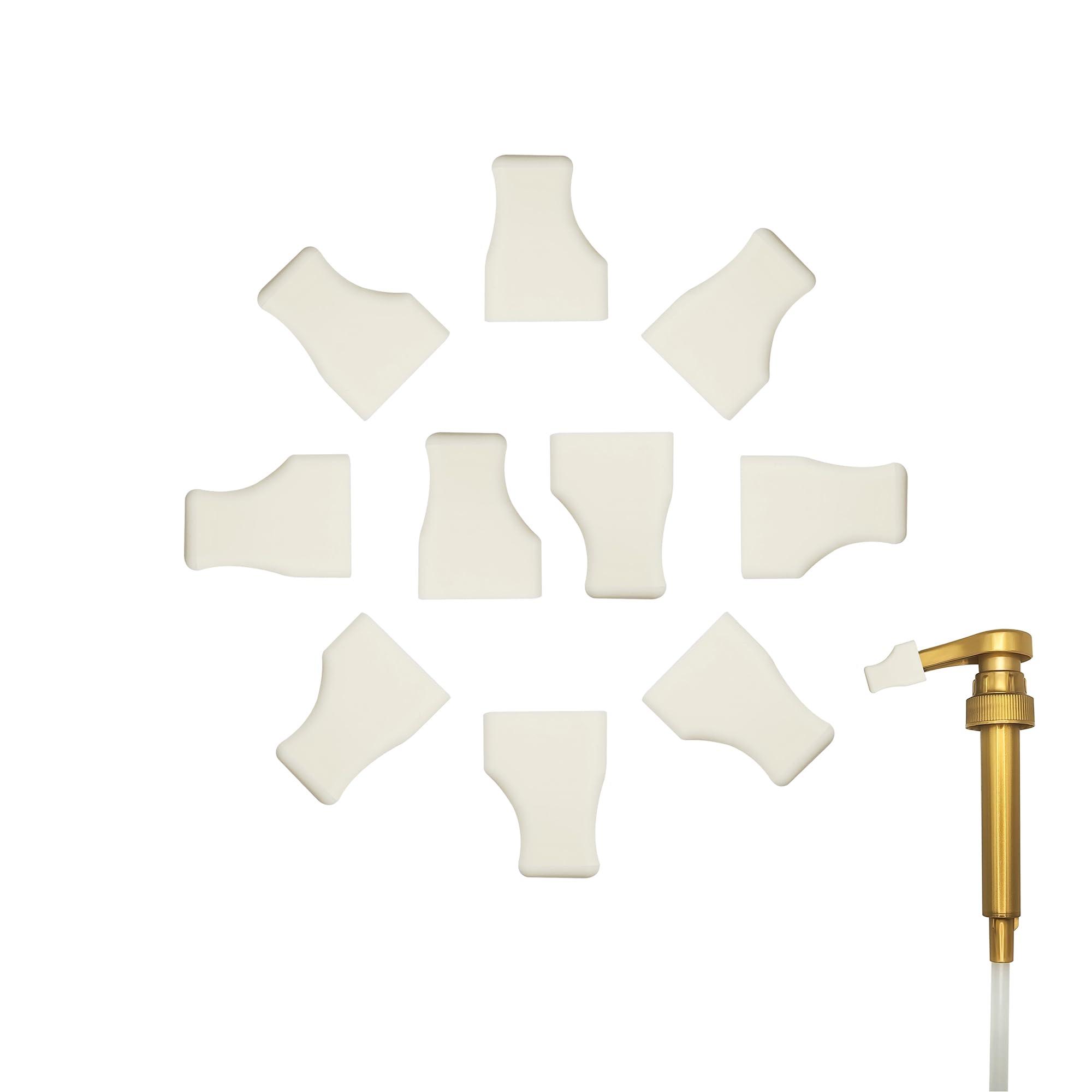 Amazon.com: Handit - Coffee Syrup Pump Covers | Vanilla Color Rubber ...