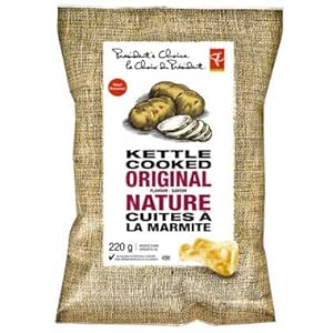 Amazon.com: Presidents Choice Kettle Cooked Original Flavour Potato ...