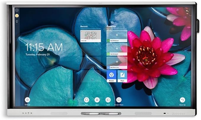 Amazon.com : SMART, Multi-Touch Smart Board 65” Interactive Board Flat ...