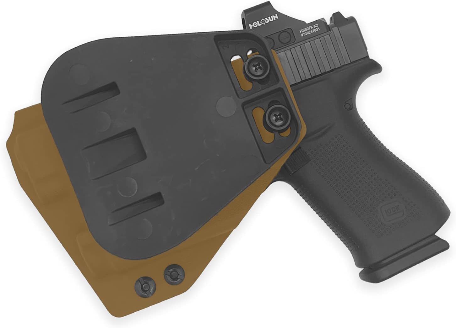 MIE Productions Phalanx OWB Holster wPaddle Fits Glock 48 wRecover ...