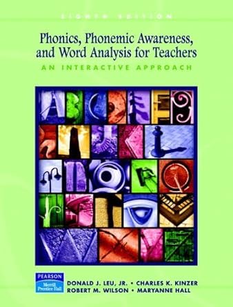 Amazon.com: Phonics, Phonemic Awareness, and Word Analysis for Teachers ...