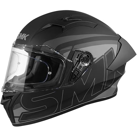 SMK Stellar Sports Stage Full FACE Helmet with PINLOCK Fited (MA262)-XS ...