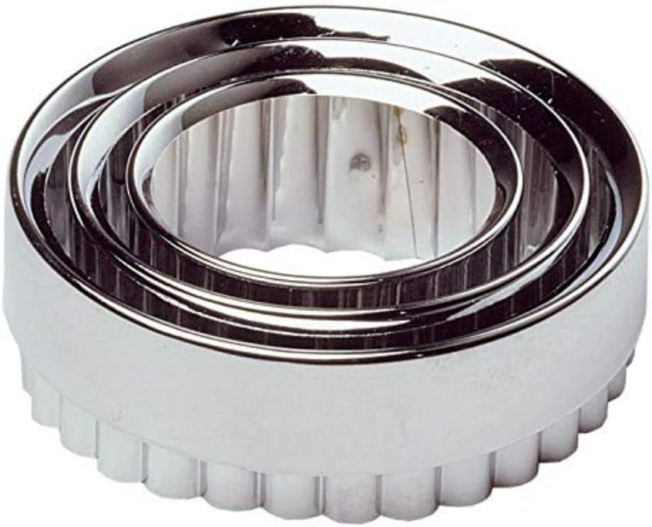 Chef Aid Pastry Cutters, Set Of 3, Cookie Biscuit Cutter, Scone, Mince ...