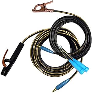 Amazon | 60000-231 22SQ／22スケ イエローライン ホルダー10m／アース5m（J）溶接用WCT キャブタイヤ/キャプタイヤケーブル | 溶接機器アクセサリ