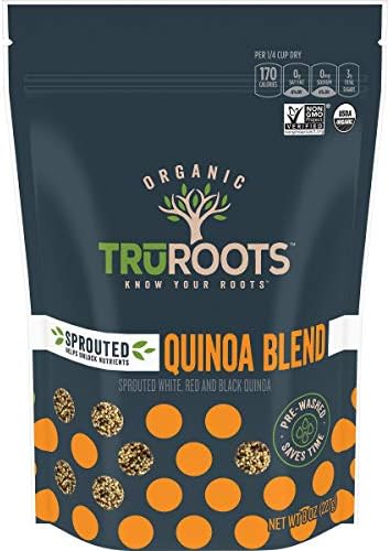 Amazon.com : truRoots Organic Sprouted Quinoa Blend, 8 Ounce : Grocery ...