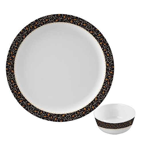 Buy Servewell Ornate Round Buffet Set, 18-Pieces Online at Low Prices ...