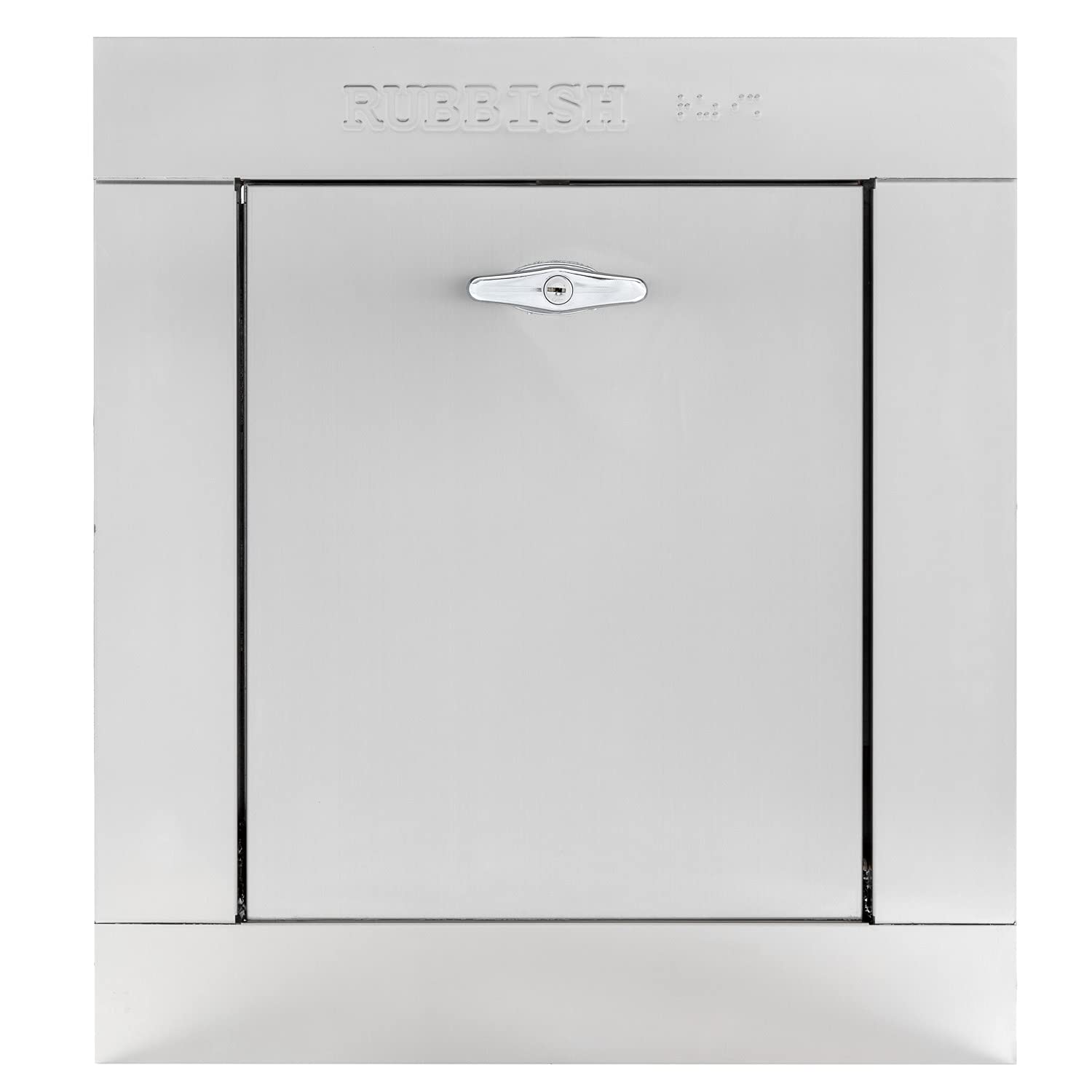 Universal Stainless Steel Trash Chute Door - Bottom Hinged, 15"(W) X18 ...