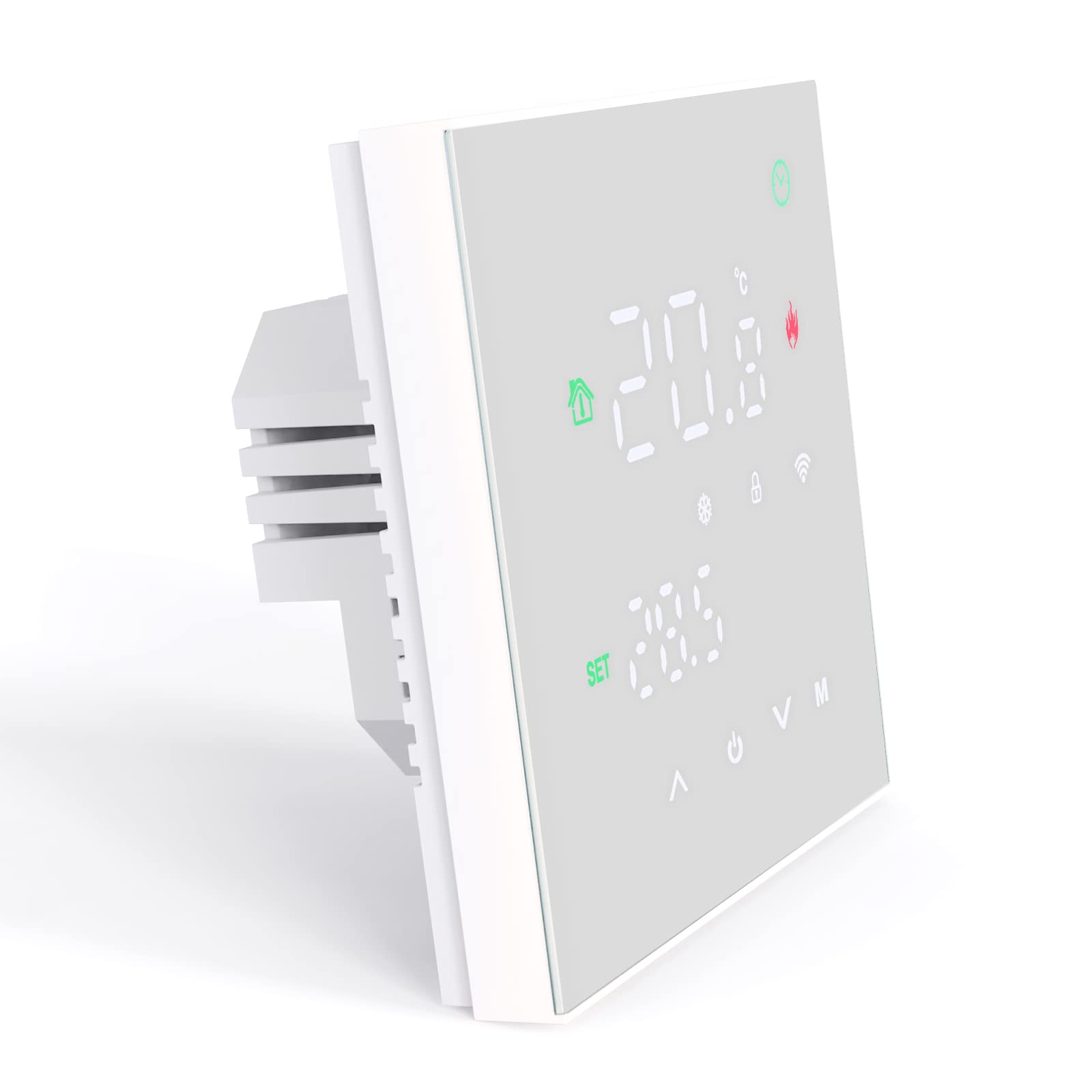 Snapklik.com : MincoHome Smart Thermostat Touch Screen WiFi Enabled ...