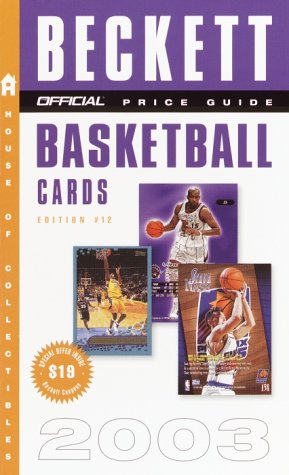 Buy The Official Price Guide to Basketball Cards 2003 Edition #12 Book ...