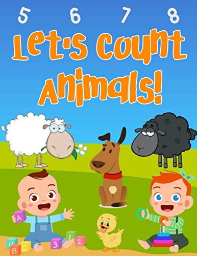 Let's Count Animals!: A fun counting picture puzzle book With Cute ...