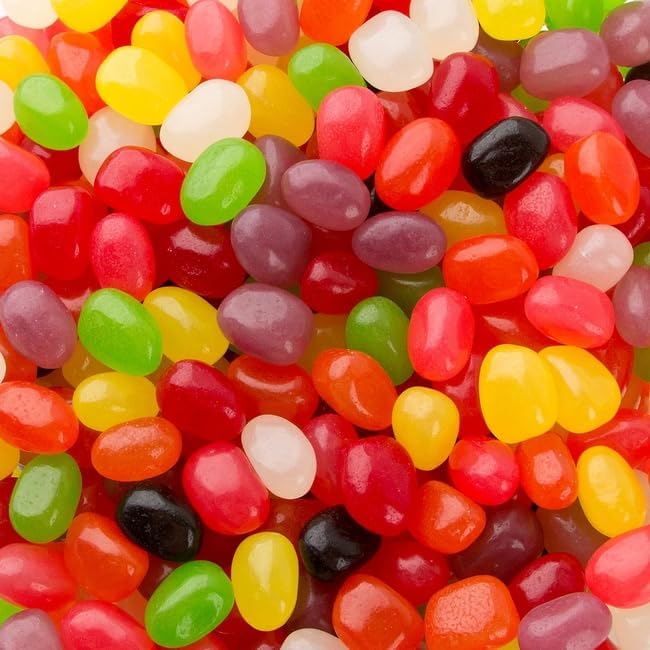 Amazon.com : JUST BORN Classic Jelly Beans, Assorted Flavors, 1 LB Bag ...
