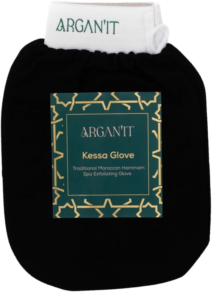 Amazon.com: Moroccan Exfoliating Kessa Glove - Traditional Beauty Essential for Deep Skin ...
