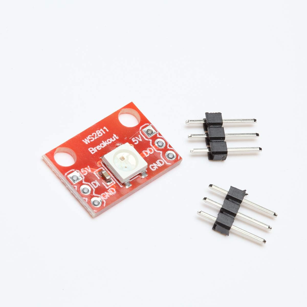 Amazon.com: HUAZHU 10pcs- WS2811 RGB 5050 LED Breakout Board Module ...