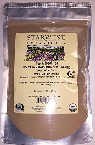 Amazon.com: Starwest Botanicals White Oak Bark Powder Organic (Quercus ...