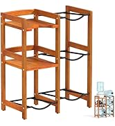 Amazon.com: BETSEO Natural Solid Wood Water Dispenser Floor Stand (32.8 ...