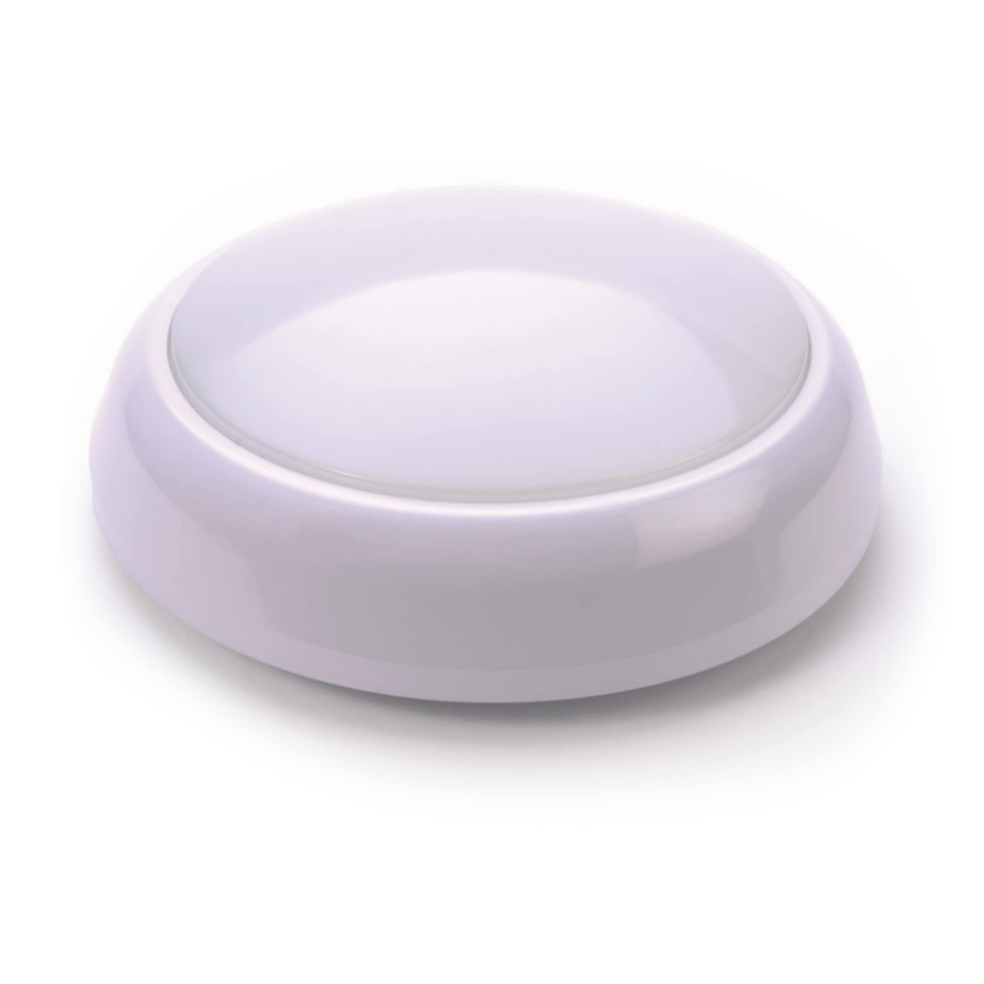 Mini 8W LED Round Bulkhead Light Fitting with Emergency Sensor: 650lm ...
