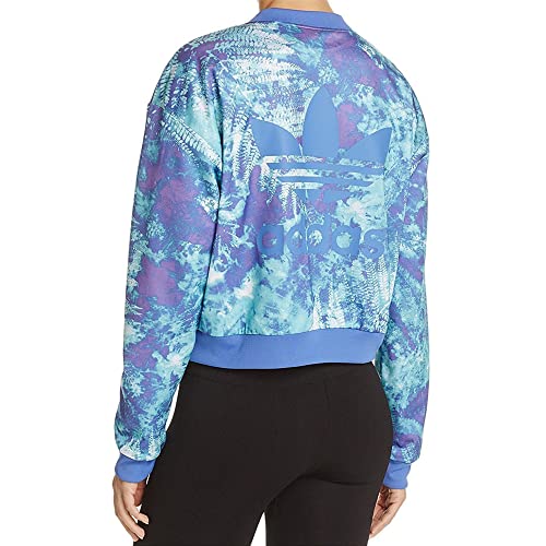 adidas Womens Printed Cropped Athletic Jacket Multi XS : Amazon.in ...