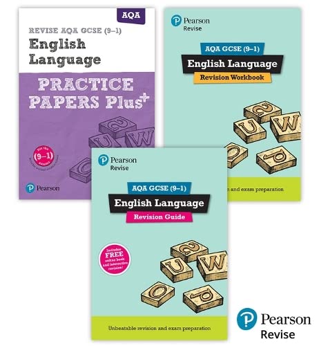 New Pearson Revise AQA GCSE (9-1) English Language Complete Revision ...