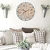 Amazon.com: EMAX HOME 20 Inch Large Farmhouse Wall Clock, Rustic ...
