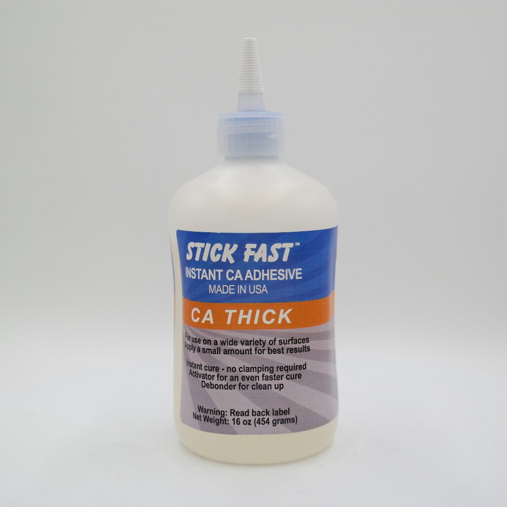 Amazon.com: Stick Fast CA Quick Set Adhesive Thick 16 oz : Industrial ...