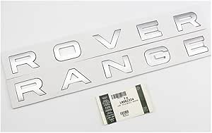 Amazon.com: 1Pcs Matte Black for Rover Range Letters Hood Trunk ...