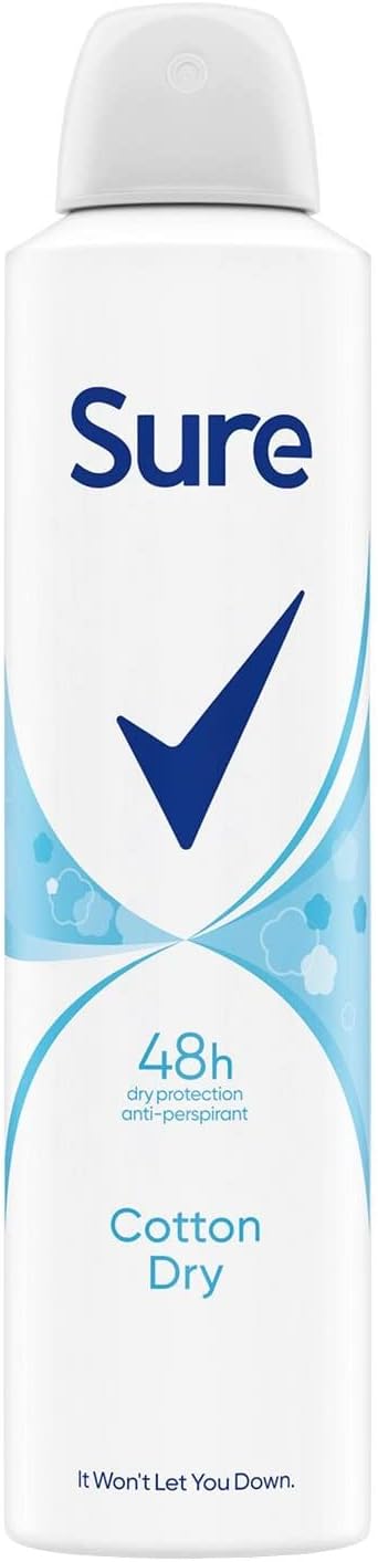 Amazon.com : Sure Regular Scent Aerosol Antiperspirant and Deodorant ...