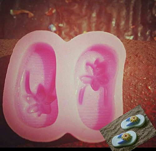 Small Slipper Pair Silicone SOAP Mold - 60GMS : Amazon.in: Home & Kitchen