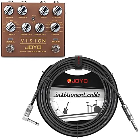 Amazon.com: JOYO VISION Modulation Multi Effects Pedal R-09 Bundle with ...