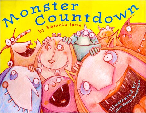Monster Countdown: Jane, Pamela, Zarin-Ackerman, Nick: 9781586538576 ...