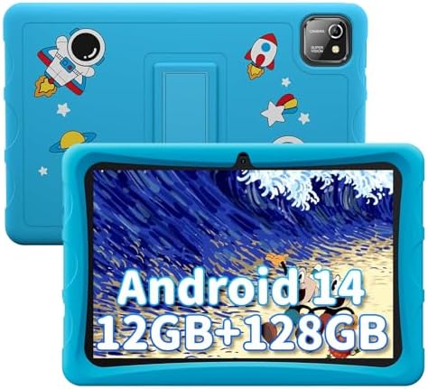 BESTTAB Kids Tablet 10 Inch Android 14 Tablets, A10 Toddler Tablet for ...