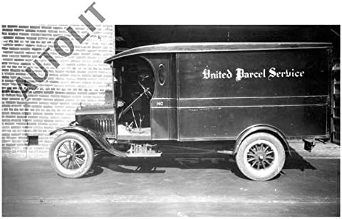 Amazon.com: 1925 ? Ford Model T United Parcel Service UPS Truck Photo ...