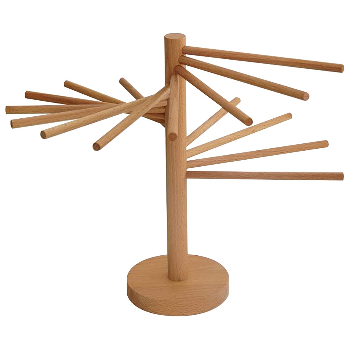 Amazon.com: Kandishiex Pasta Drying Rack, 16-Arm Spaghetti Dryer Stand ...